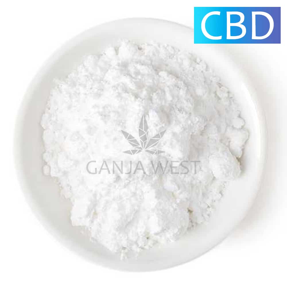 CBD 99% Pure Isolate Powder - Ganja West - Buy Concentrates Online