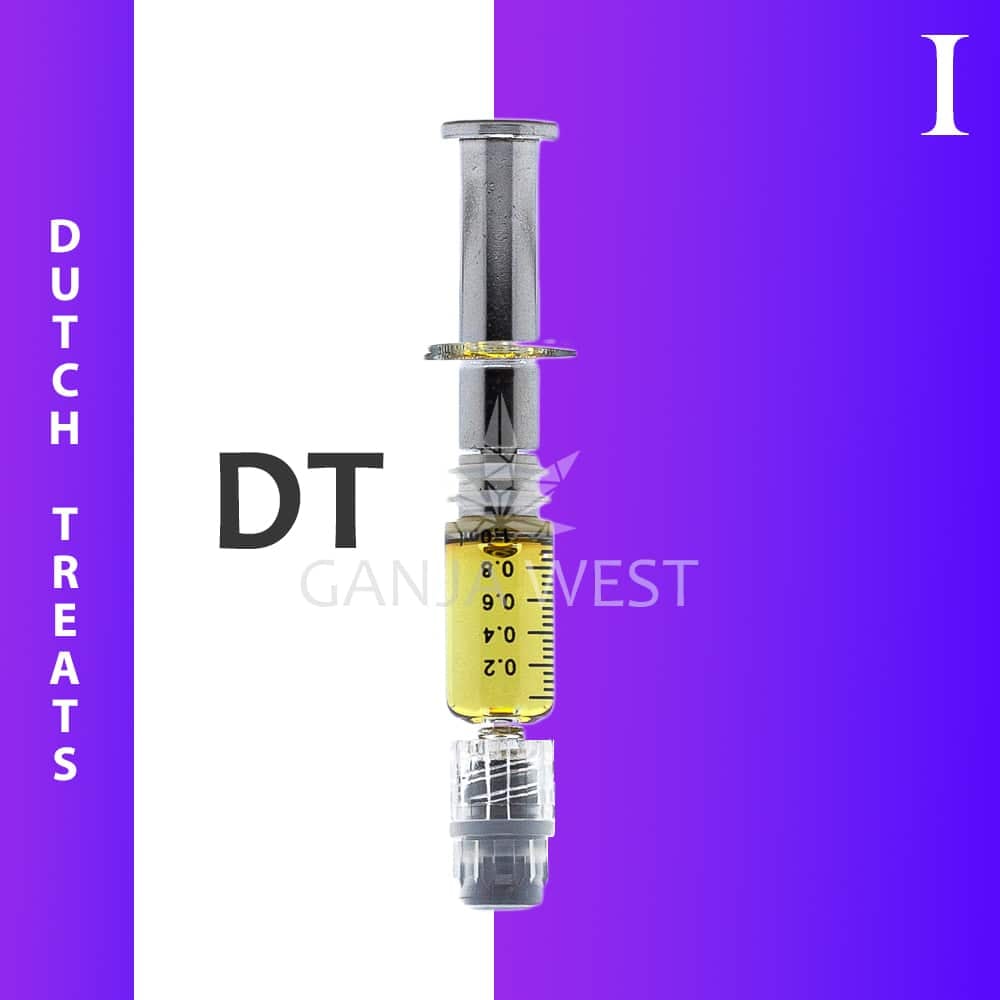 Distillate Syringes - Dutch Treat - THC Indica - Ganja West Dispensary