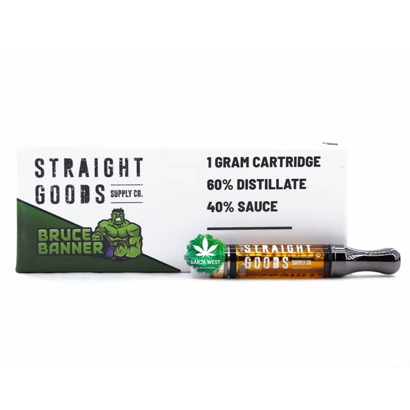 Straight Goods Htfse Sauce Cartridge Bruce Banner Ganja West
