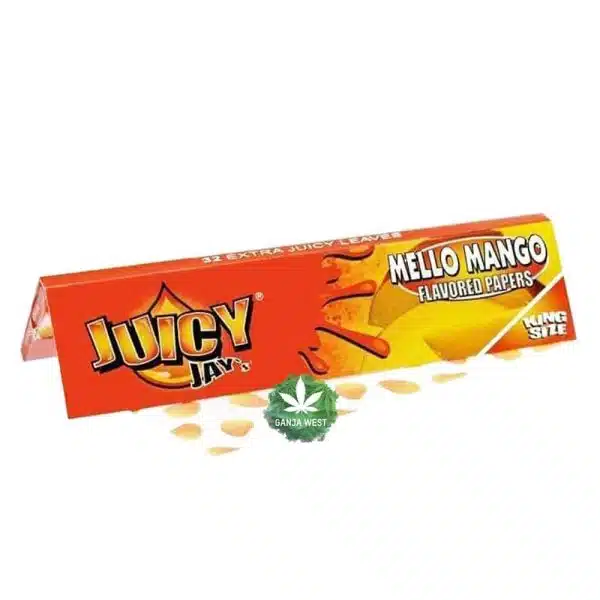 Juicy Jay's - Mello Mango Flavored Rolling Paper - King Size - Ganja West