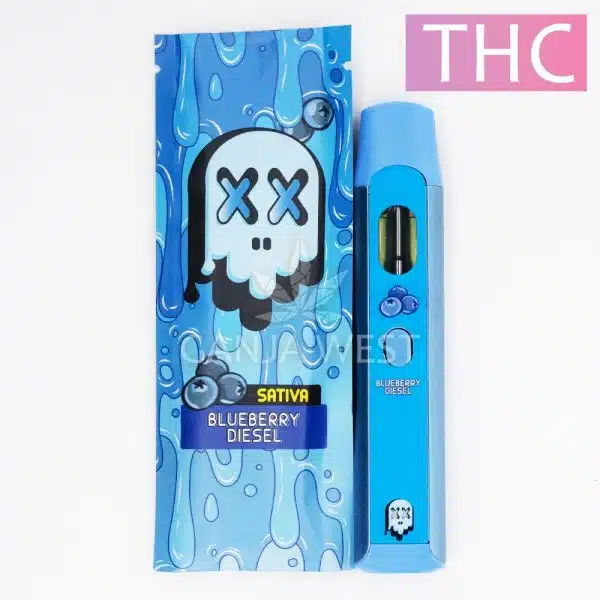 Packman - Blueberry Diesel - Disposable Pen - 2g - Ganja West