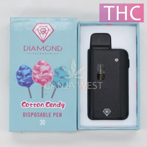 Diamond Concentrates – Cotton Candy - THC Disposable Pen (3 Grams ...